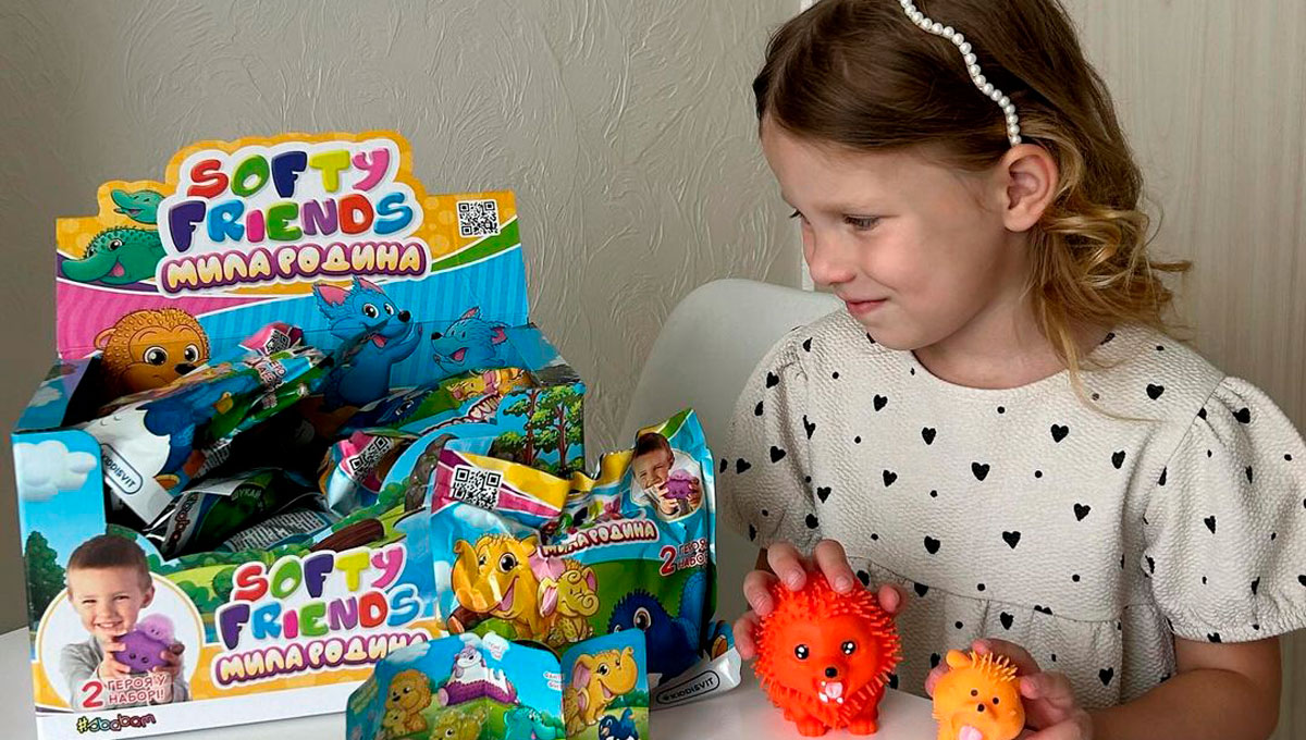 Зустрічайте новинку від #sbabam серії Softy friends «Мила родина ...
